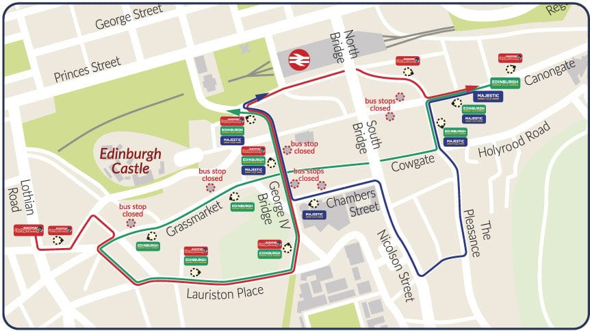 Bus stop closures – Lawnmarket & High Street – Edinburgh Bus Tours ...